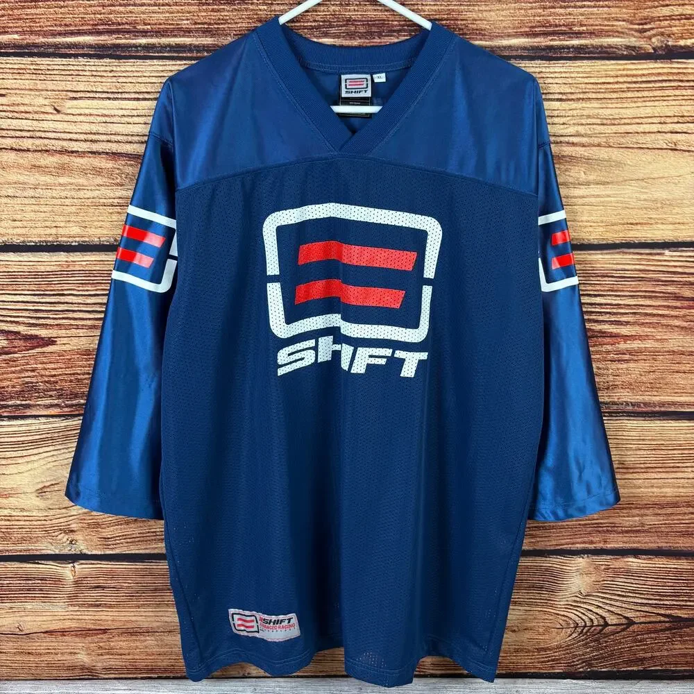 Shift | Shirts | Vintage Shift Mx Racing Blue Jersey | Poshmark